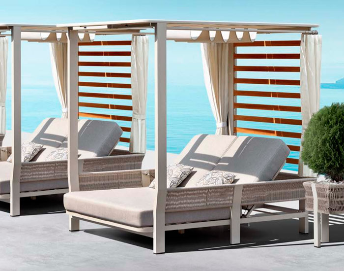 DAYBED DE EXTERIOR BORROMEO | www.mchomes.mx